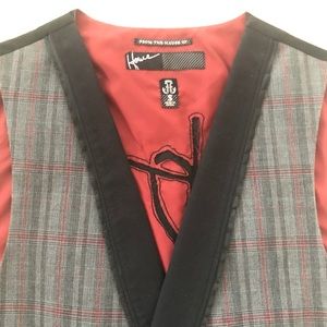 Howe | Suits & Blazers | Howe Mens 4button Plaid Vest | Poshmark